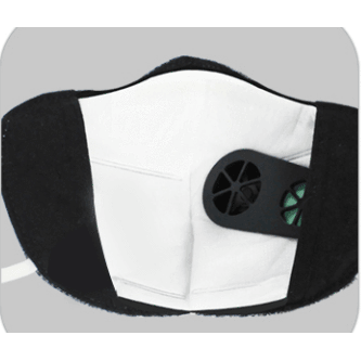 Fan-Powered Face Masks, Motorized 3-speed Air Purifier PM2.5 Filter ...